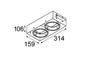 Ceiling recessed spotlight MULTIPLE TRIMLESS 2 Multiple Trimless Collection By Modular Lighting ...