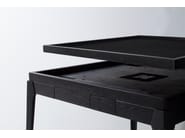 Mahjong card table Square oak game table By District Eight