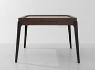 Mahjong card table Square oak game table By District Eight