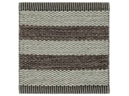 Rectangular striped wool rug NARROW STIPE ICON By Kasthall