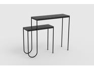 Marble console table NESTED By Cider Edition design Julien Vidame