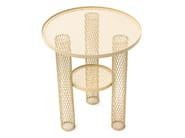NET coffee table By Moroso design Benjamin Hubert