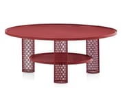 NET coffee table By Moroso design Benjamin Hubert