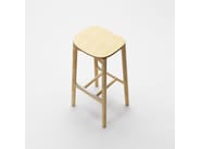 NICO | Wooden stool By Zilio A&C design Tomoko Azumi
