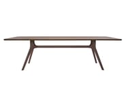 NIL | Table Rectangular solid wood dining table By MORE | design Gil Coste