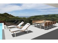 NINIX | Sun lounger By Royal Botania design Kris Van Puyvelde