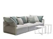 NODI SOFA | 3 seater garden sofa By TRIBÙ design Yabu Pushelberg