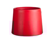 NOVO | Low plant pot Low polyethylene plant pot with automatic watering ...