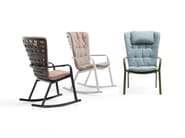 FOLIO ROCKING Rocking polypropylene garden chair By Nardi | design ...