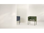 OE1 NOOK Office desk with sound absorbing screens By Herman Miller ...