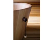 OFURO Freestanding oval larch bathtub By Rapsel | design Matteo Thun ...