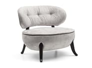 OLEANDRA Tufted velvet easy chair By Bodema | design Giuseppe Manzoni