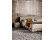 OLOS BED Upholstered fabric double bed By Bonaldo | design Mauro Lipparini