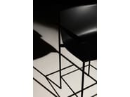 OMBRA High stool with armrests with back By Lema | design Piero Lissoni