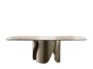 ONDA Rectangular ceramic table By EFORMA | design Ollen Pal