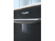 ONE Wall-mounted rectangular ceramic washbasin By Geberit