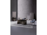 Rectangular porcelain stoneware table ORBIT By Natisa
