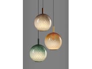BEAM STICK NUANCE BALLOTON 350 Pendant lamp By Olev | design Marc Sadler