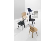 PADDLE Wooden chair By CRUSO | design Benoît Deneufbourg