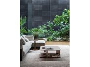 PADDLE Low wooden coffee table By Bonaldo | design Mauro Lipparini