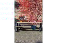 PANCO OUTDOOR | Garden table PANCO OUTDOOR Collection By Lapalma design Romano Marcato