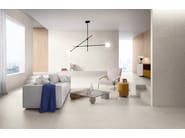 PHASE WHITE Porcelain stoneware wall/floor tiles with concrete effect ...