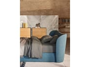 EMBRACE Fabric double bed with upholstered headboard By Pianca | design ...