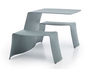 PICNIK Aluminium picnic table with integrated benches By Extremis ...