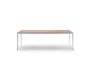 PICO OUTDOOR Rectangular iroko table By Flexform