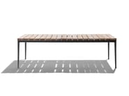 PICO OUTDOOR Rectangular iroko table By Flexform