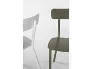 Open back aluminium chair PICTO By STIP design Elia Mangia