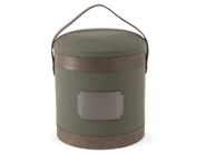 Storage round pouf PIF PAF By Natuzzi design Marcel Wanders