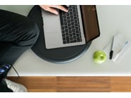 Round polyurethane foam cushion PUNTO 01 By Sentat design Studio Inma ...