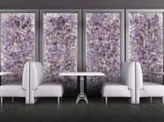 PURPLE GEM Dekorplatte aus Glas By MILLE997