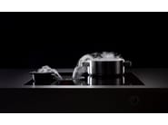 Flächenbündiges Induktionskochfeld mit integriertem Dunstabzug PURSU By ...