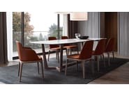 CONCORDE Rectangular marble table By Poliform | design Emmanuel Gallina