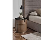 TYLSA NIGHT 54 Wooden bedside table By Porada