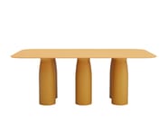 TOTO TABLE RECTANGULAR HPL Table By Qeeboo