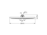 RAINSHOWER® COSMOPOLITAN | Soffione doccia By Grohe