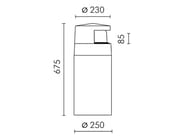 Paletto e minipaletto a led e sorgenti tradizionali REEF By SIMES
