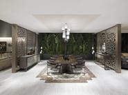 Rectangular marble table REVENGE By Visionnaire design Alessandro La Spada