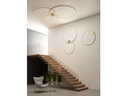 RINGS LED ceiling lamp By ZAVA | design Valerio Cometti