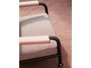 ASTRA Fabric garden armchair with armrests By RODA | design Rodolfo Dordoni