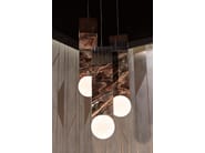 ROMA - FIRENZE - MILANO Marble pendant lamp By Visionnaire | design ...
