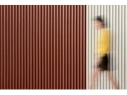 ROMBINI TRIANGLE RED Porcelain stoneware 3D Wall Cladding By Mutina ...