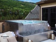 Stainless steel rooftop spa Minipool By Diamond Spas
