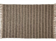 Handmade striped polyester rug RUBBER TUBE Flat weave rugs Collection ...