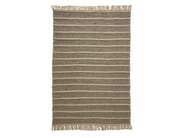 Handmade striped polyester rug RUBBER TUBE Flat weave rugs Collection ...