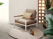 RUGBY | Garden armchair By Kun Design design Kun Qi