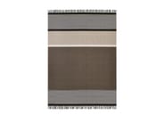 Striped paper yarn rug SAN FRANCISCO By Woodnotes design Ritva Puotila